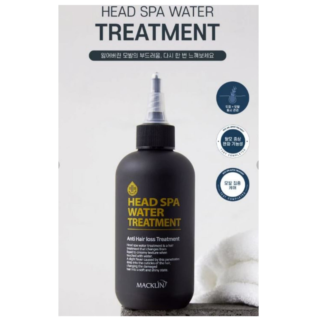 Macklin Head Spa Water Anti Hair Loss Treatment 200ml – CoreToolbox