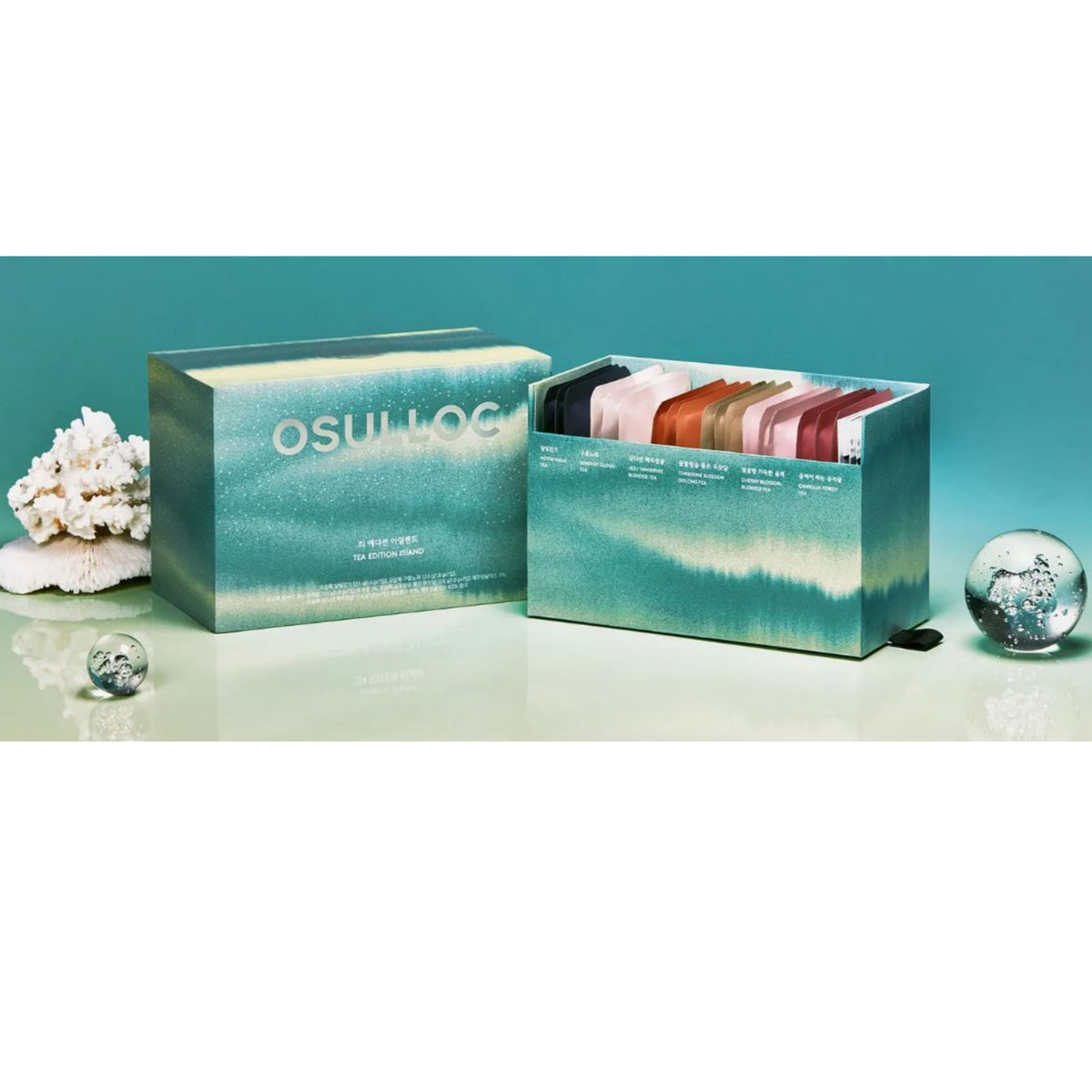 OSULLOC Jeju Tea Edition Island 6 Types x 3EA Box Gift Set – CoreToolbox